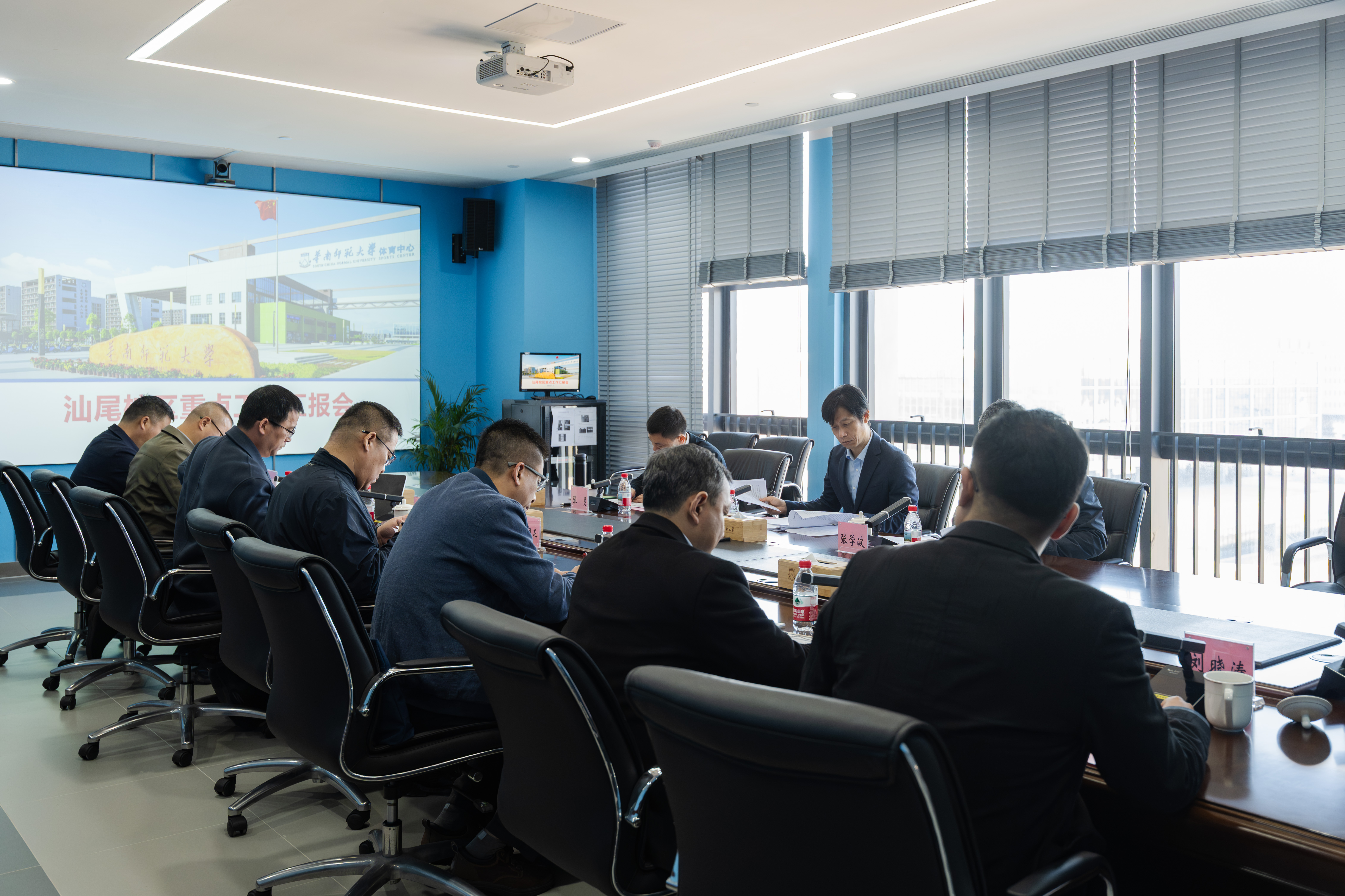 校长杨中民到汕尾校区调研检查工作|华南师大新闻网